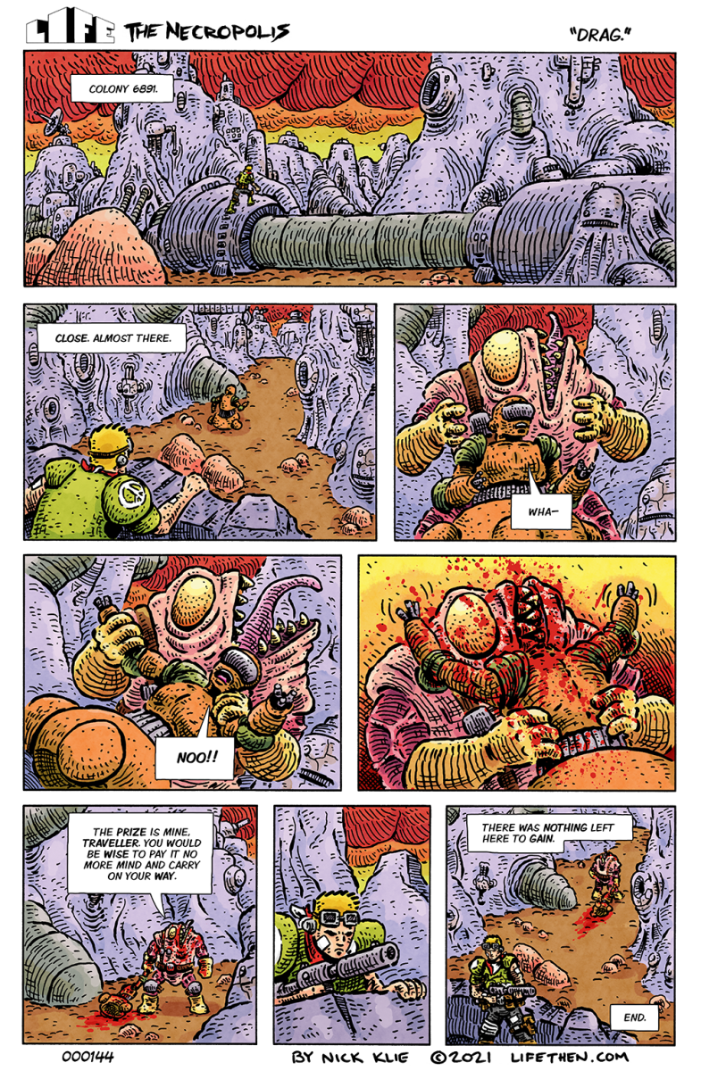 Drag. | LIFE THE NECROPOLIS